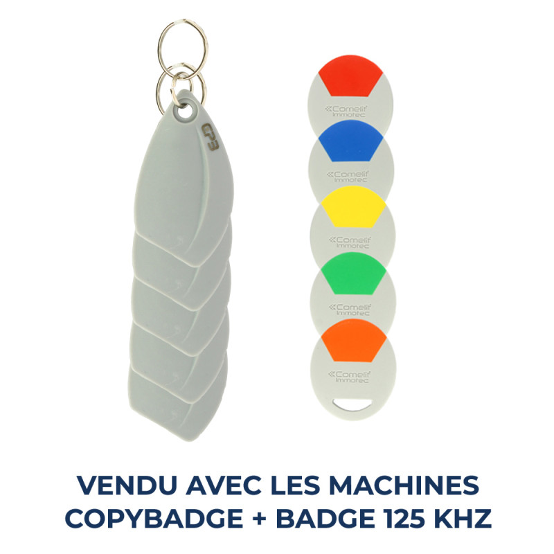 Machine COPYBADGE + 1 machine badge 125Khz + lot de 30 badges